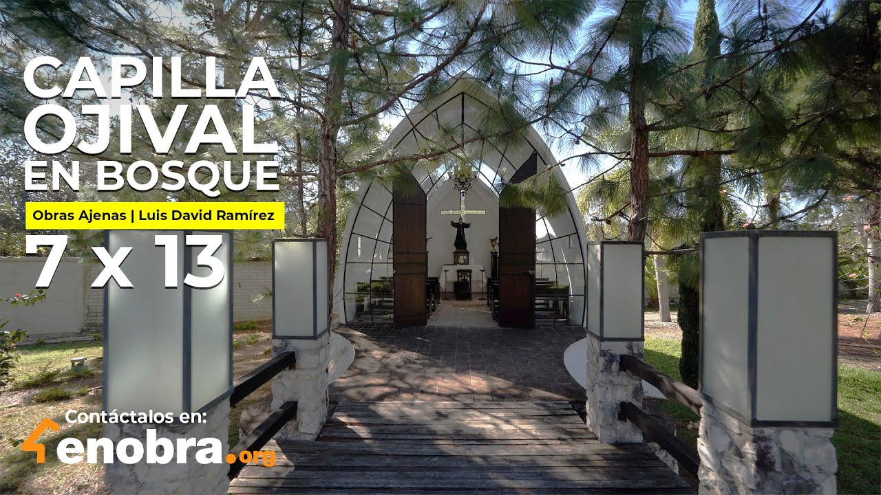 INCREÍBLE CAPILLA OJIVAL de FERROCEMENTO en medio del BOSQUE | OBRAS ...